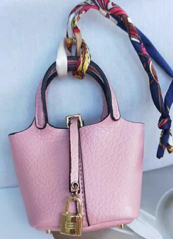 Mini Picotin Bag Charm, Women's Fashion, Bags & Wallets, Shoulder Bags ...