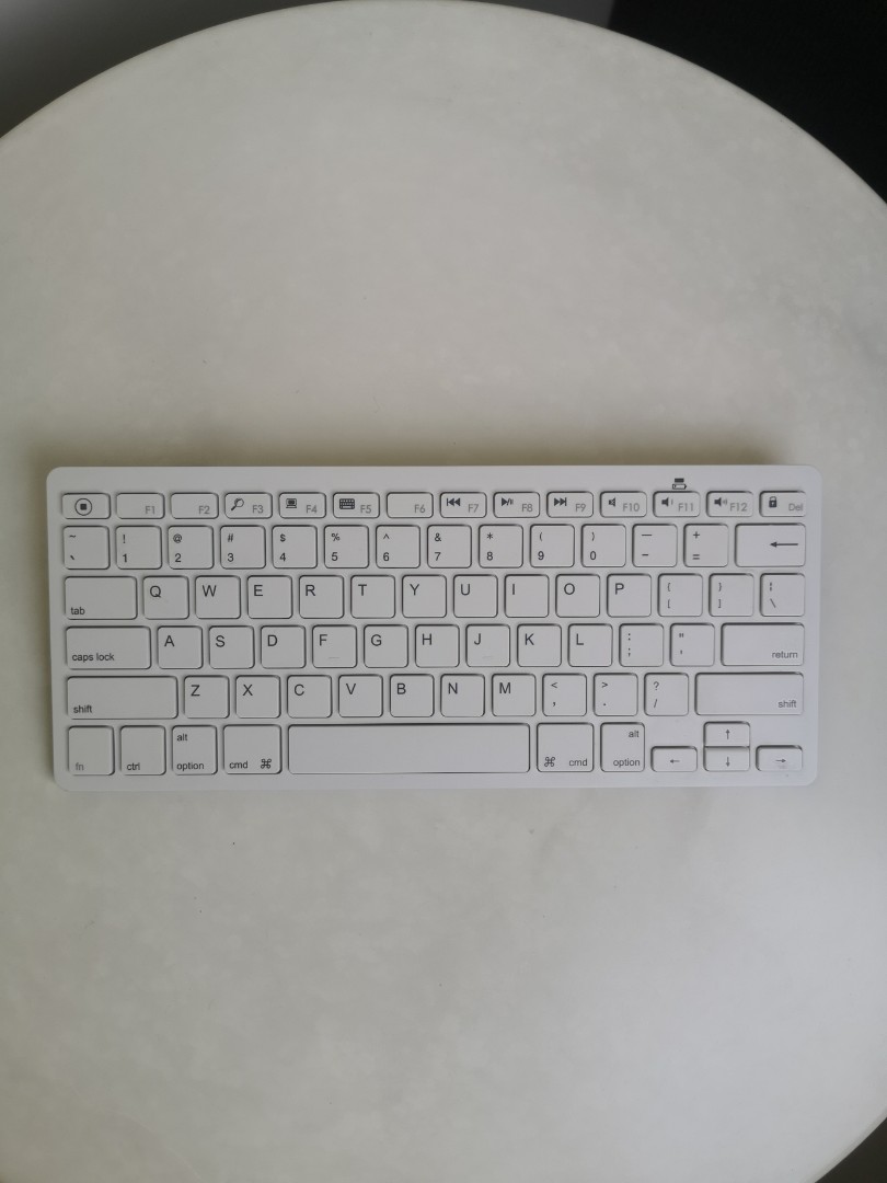 Miniso bluetooth keyboard, Computers & Tech, Parts & Accessories ...