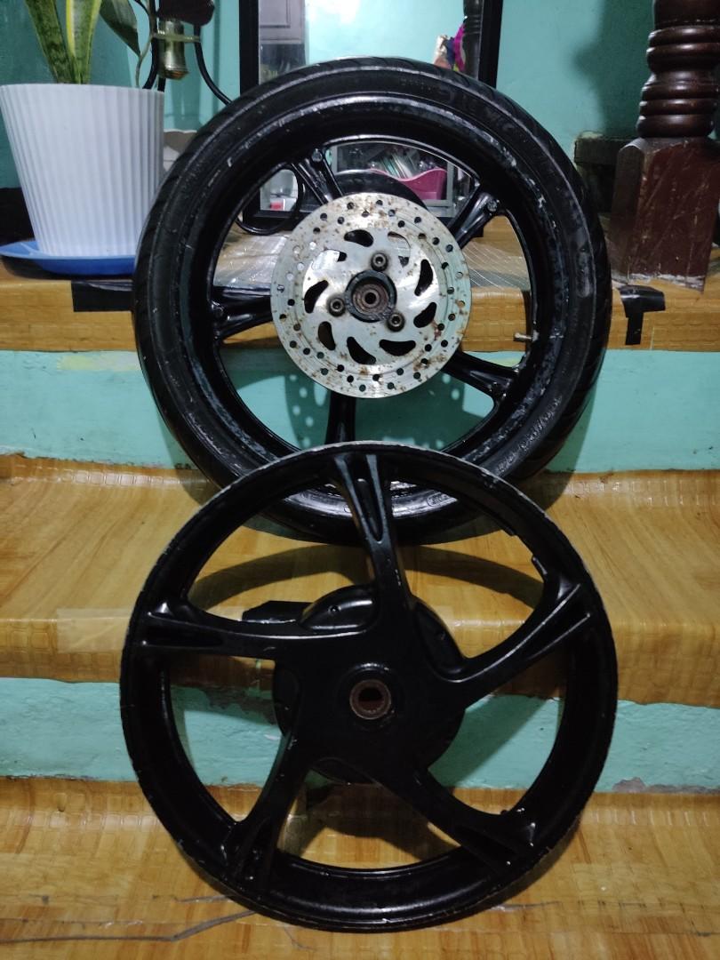 Mio Sporty Stock Tire, Car Parts & Accessories, Mags and Tires on Carousell