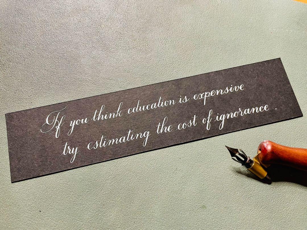 Modern Calligraphy service, Calligraphy cards, calligraphy envelope ...