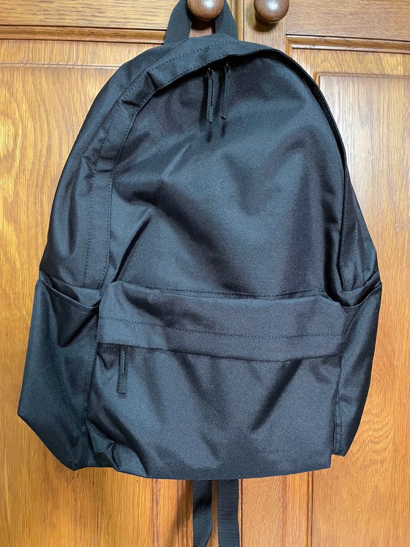 Muji Black Bagpack, Women's Fashion, Bags & Wallets, Backpacks on Carousell