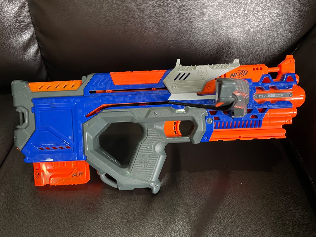 Nerf Crossbolt Gun, Hobbies & Toys, Toys & Games on Carousell