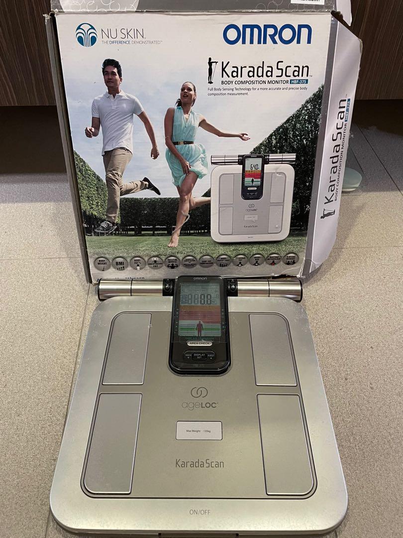 Omron Karada Scan Body Composition Monitor, Health & Nutrition, Health ...