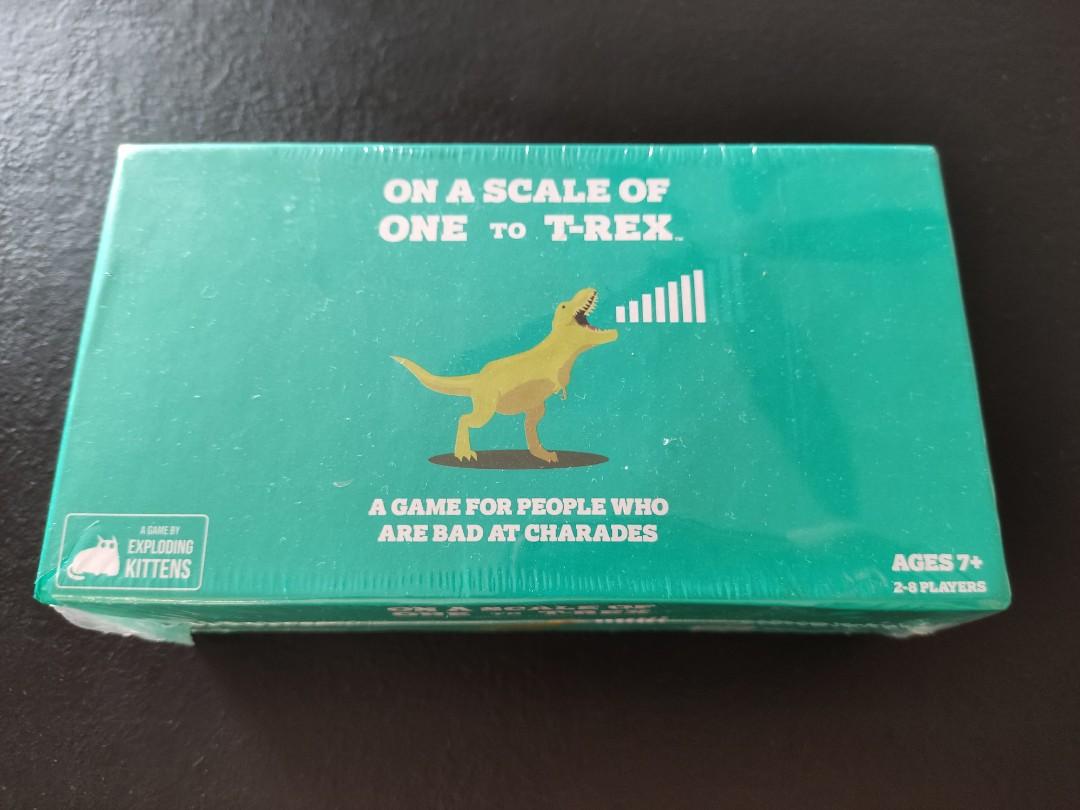 On A Scale of One To T-Rex, Hobbies & Toys, Toys & Games on Carousell