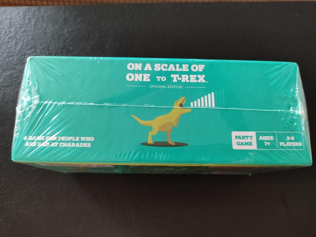 On A Scale of One To T-Rex, Hobbies & Toys, Toys & Games on Carousell