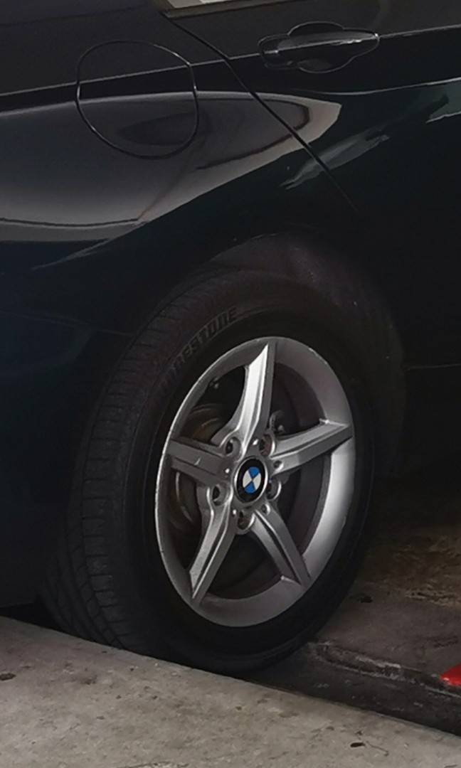 Original 16" BMW F20 wheels with tires, Car Accessories, Tyres & Rims ...