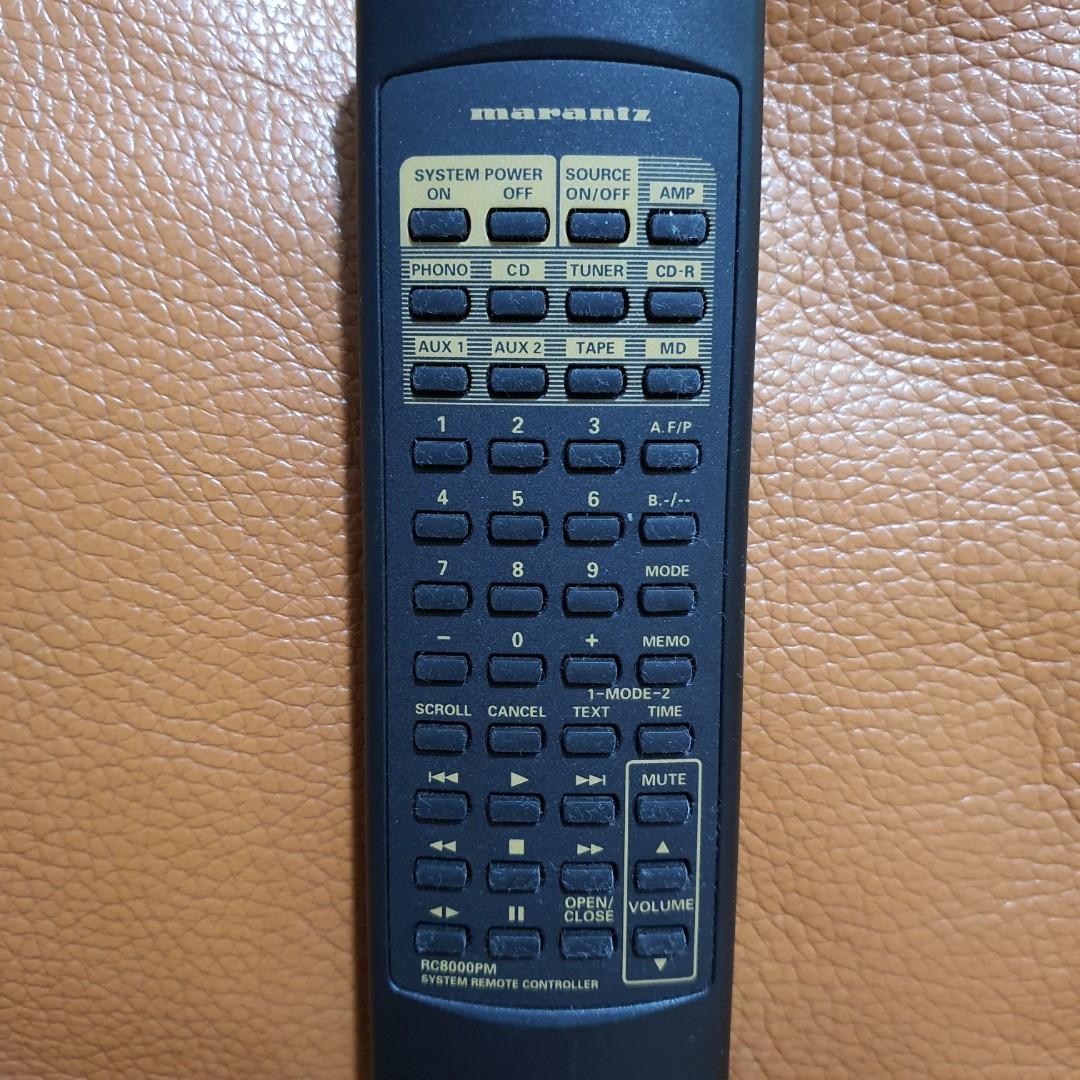Reserved: Original Marantz RC8000PM Remote, Audio, Other Audio ...