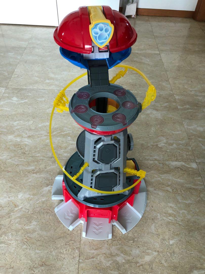 PAW Patrol, Mighty Pups Super PAWs Lookout Tower, Hobbies & Toys, Toys ...