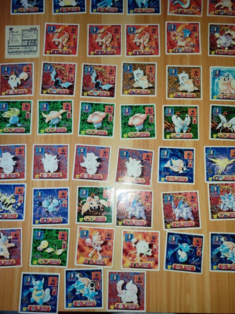 Pokemon Amada Sticker Cards 1997, Hobbies & Toys, Memorabilia ...