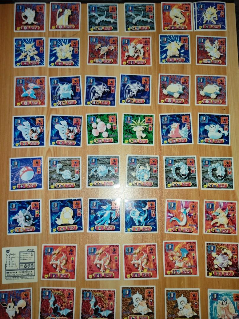 Pokemon Amada Sticker Cards 1997, Hobbies & Toys, Memorabilia ...