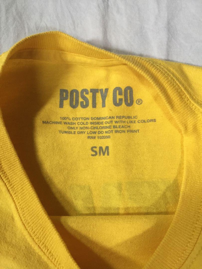 POSTY CO, Men's Fashion, Tops & Sets, Tshirts & Polo Shirts on Carousell