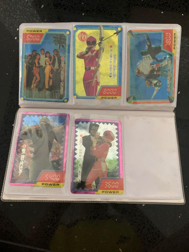 Power Rangers cards complete set 50 cards Black Friday, Hobbies & Toys ...