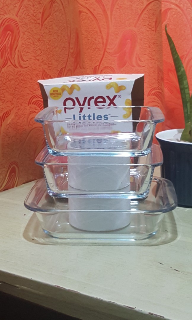 Pyrex Littles small bake trio 3pc set, Furniture & Home Living ...