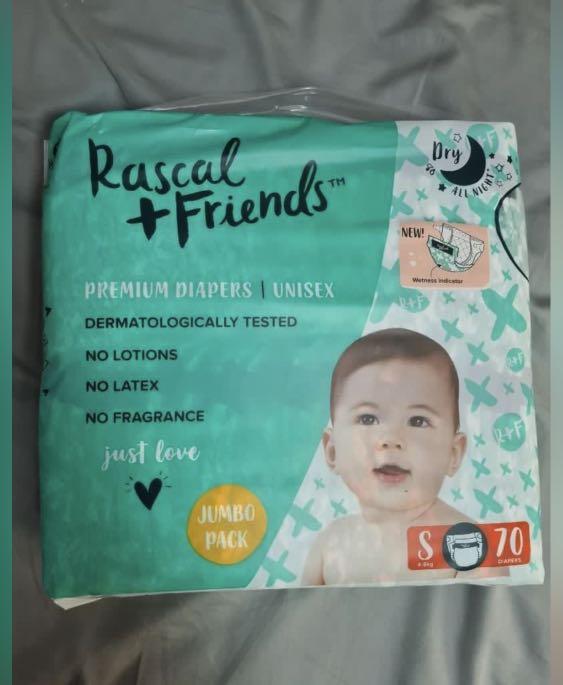 Rascal and friends premium diapers size s, Babies & Kids, Bathing ...