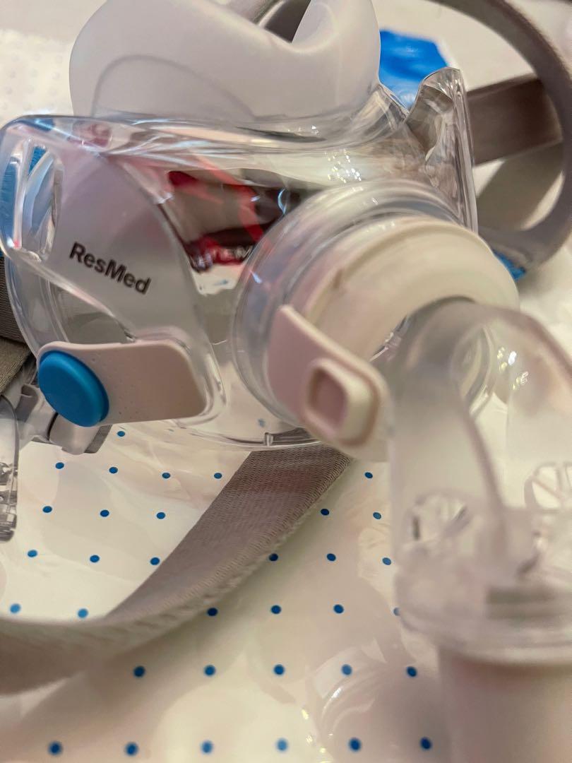 RESMED F30 Full Face CPAP mask, Health & Nutrition, Face Masks & Face ...