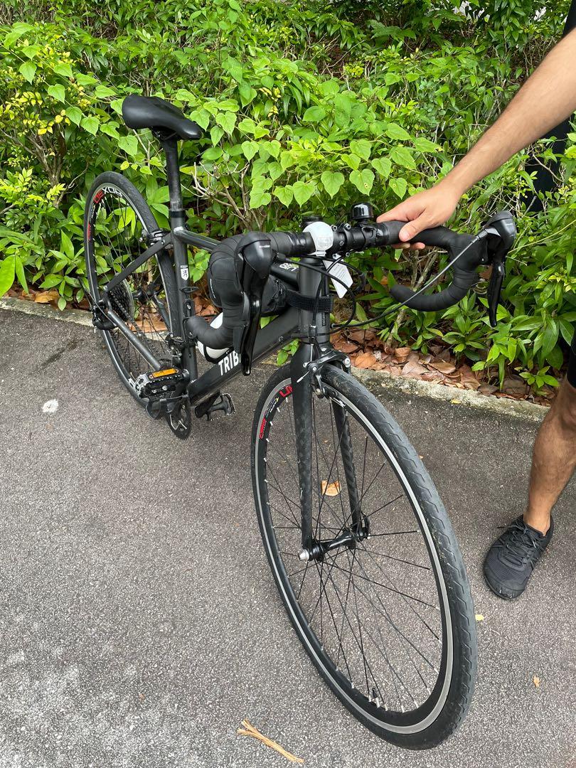 Road Bike - Triban RC120, Sports Equipment, Bicycles & Parts, Bicycles ...