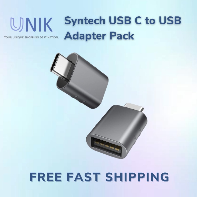 (SG READY STOCK + FREE SHIPPING) Syntech USB C to USB Adapter Pack of 2 ...