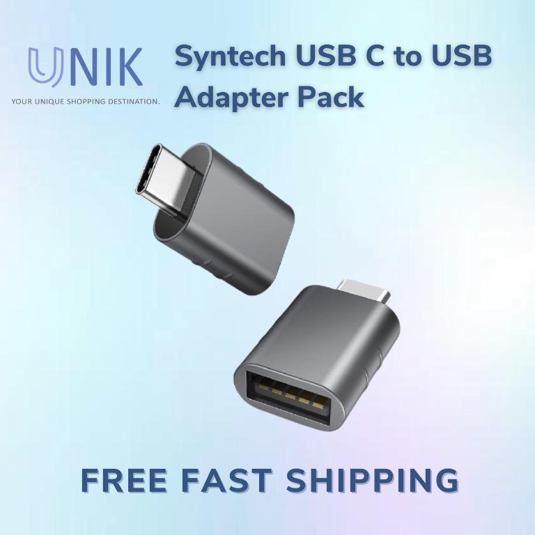 SG READY STOCK FREE SHIPPING Syntech USB C To USB Adapter Pack Of 2 USB C Male To USB3