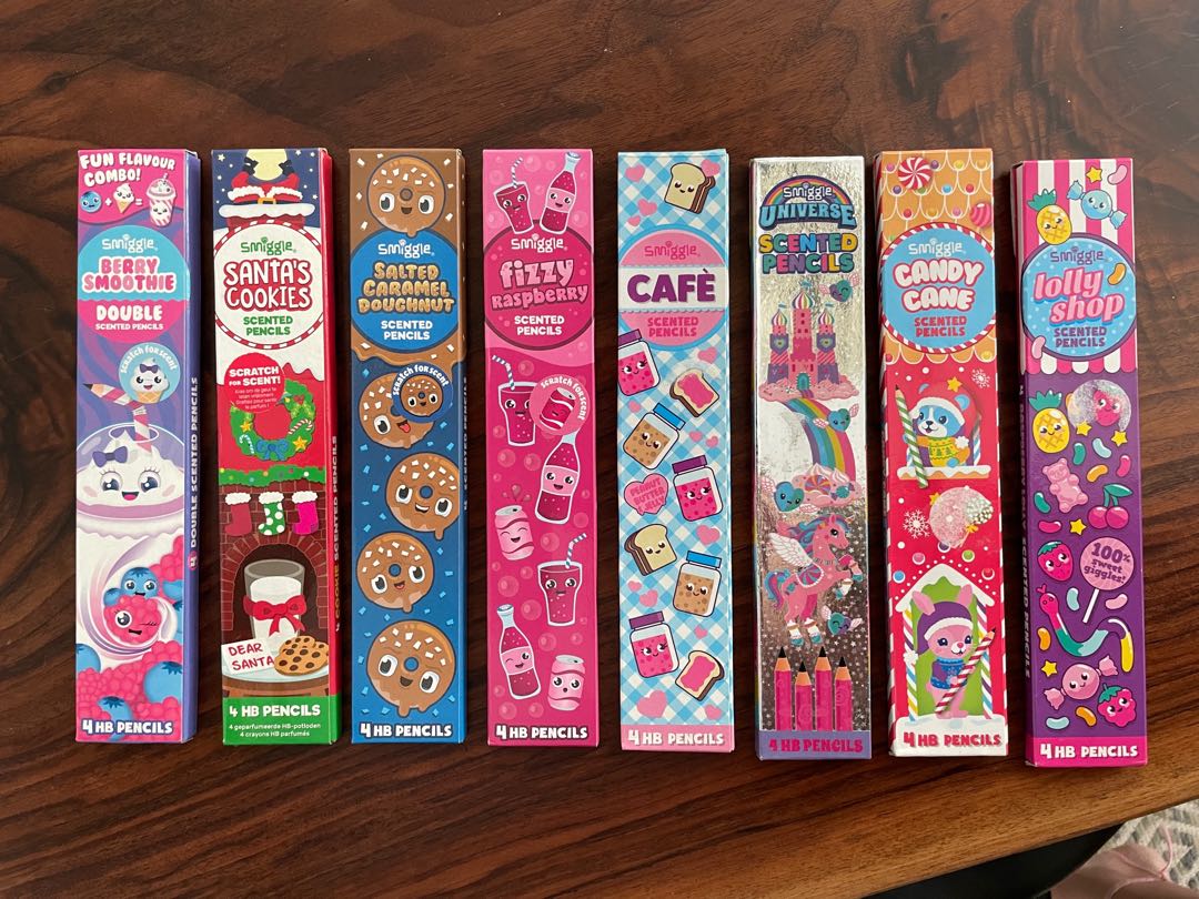 Smiggle smelly scented pencils, Hobbies & Toys, Stationery & Craft ...