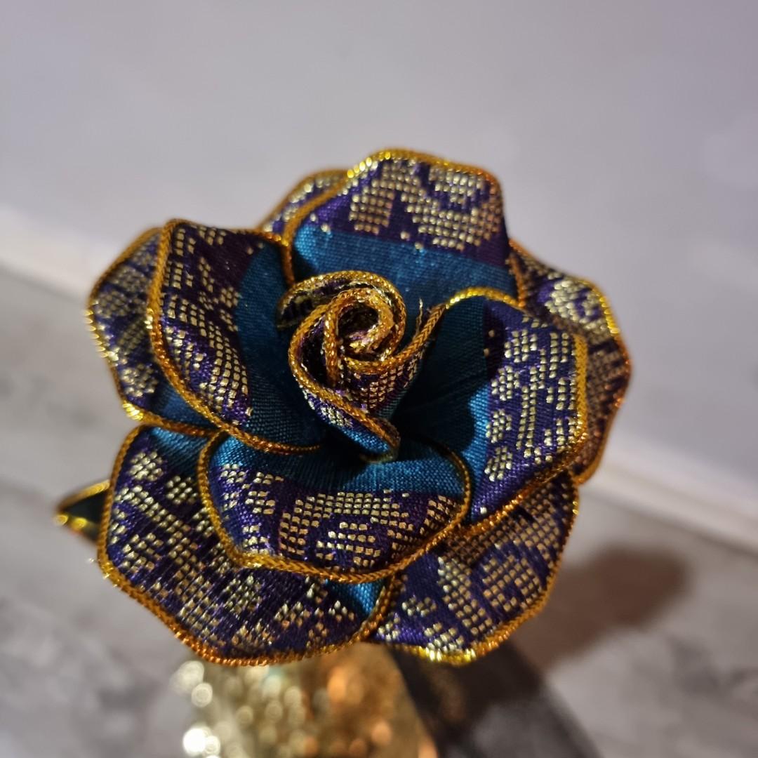 Bunga Pahar / Bunga Telur Songket, Hobbies & Toys, Stationery & Craft ...
