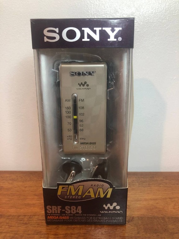 SONY SRF-S84 Pocket Radio Walkman, Audio, Portable Music Players on ...