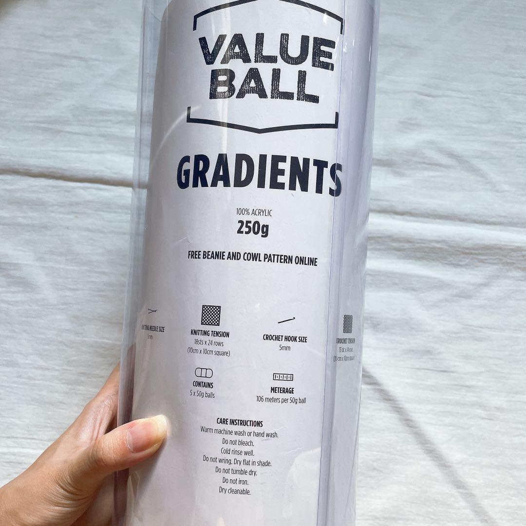 Spotlight Value Ball Gradient Acrylic Yarn, Hobbies & Toys, Stationery ...
