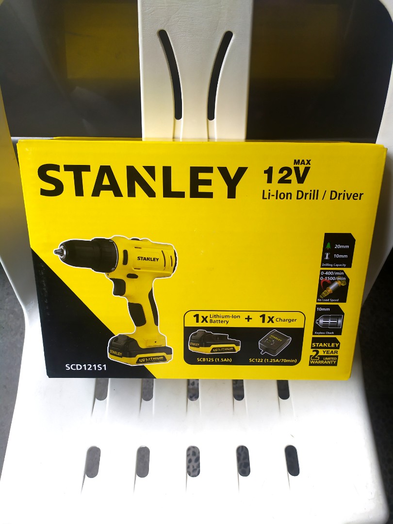 Stanley 12V Li-Ion Drill/Driver, Commercial & Industrial, Construction ...