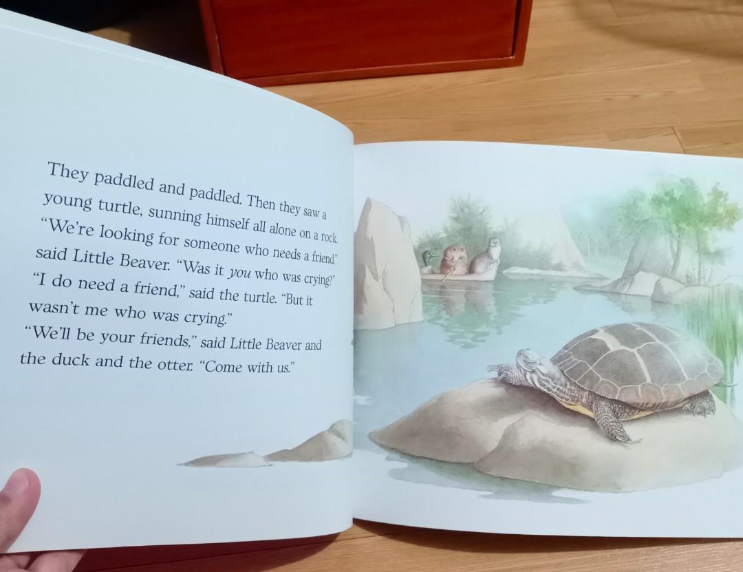Story Book with DVD Little Beaver and The Echo, Hobbies & Toys, Books ...
