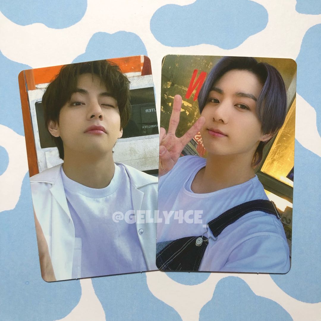 Taekook butter pob (set), Hobbies & Toys, Memorabilia & Collectibles, K ...