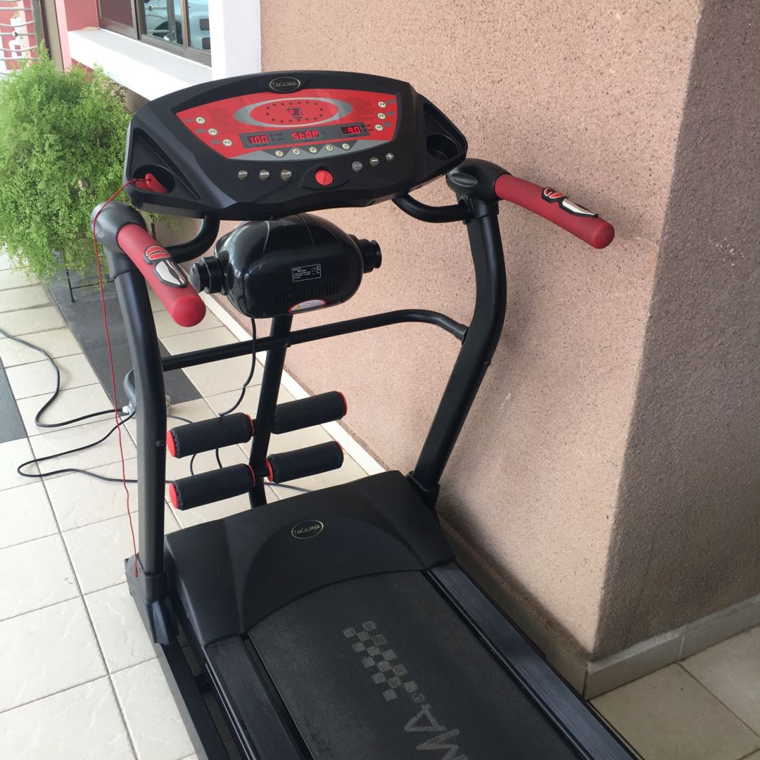 Takasima Treadmill with motorised waist shaker, Sports Equipment ...