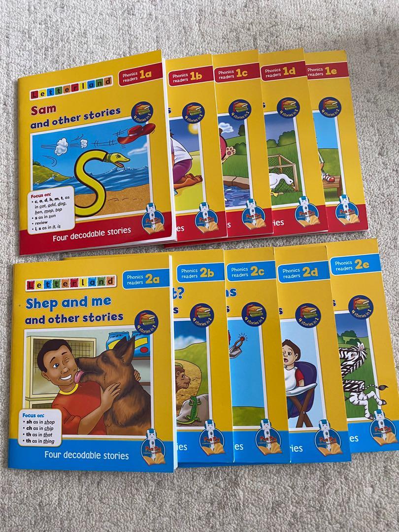The Letterland Phonics Readers level 1 & 2 ( used with PENPAL Whizz ...