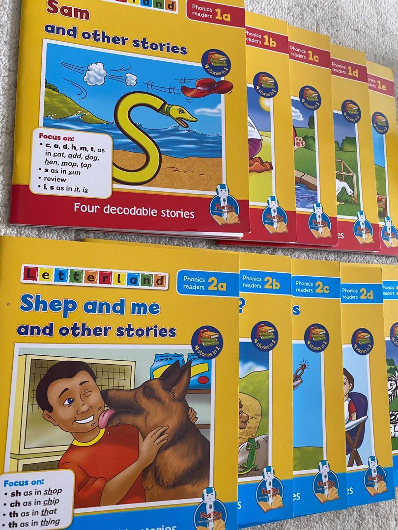 The Letterland Phonics Readers level 1 & 2 ( used with PENPAL Whizz ...
