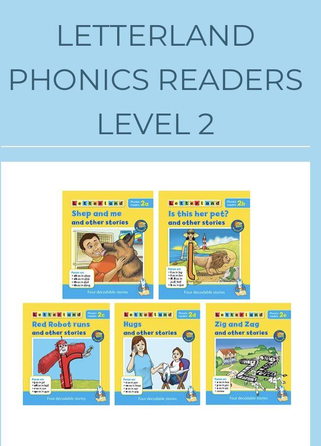 The Letterland Phonics Readers level 1 & 2 ( used with PENPAL Whizz ...