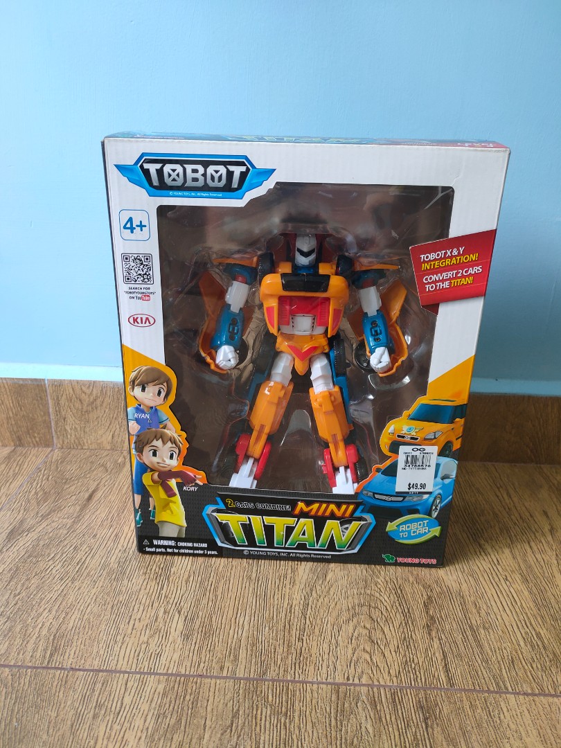 TOBOT MINI TITAN, Hobbies & Toys, Toys & Games on Carousell