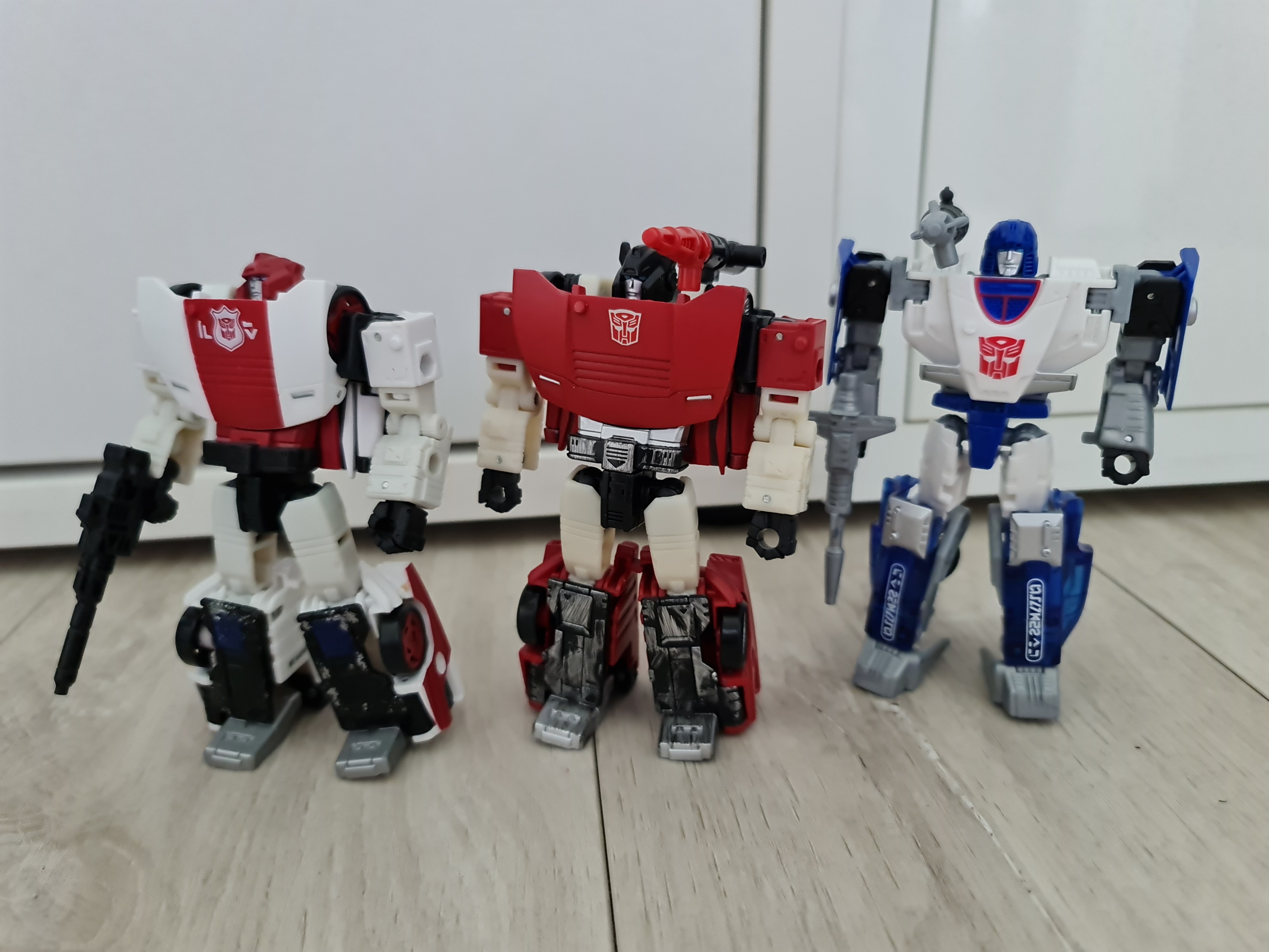 Transformer Siege Mirage, Sideswipe & red alert, Hobbies & Toys, Toys ...
