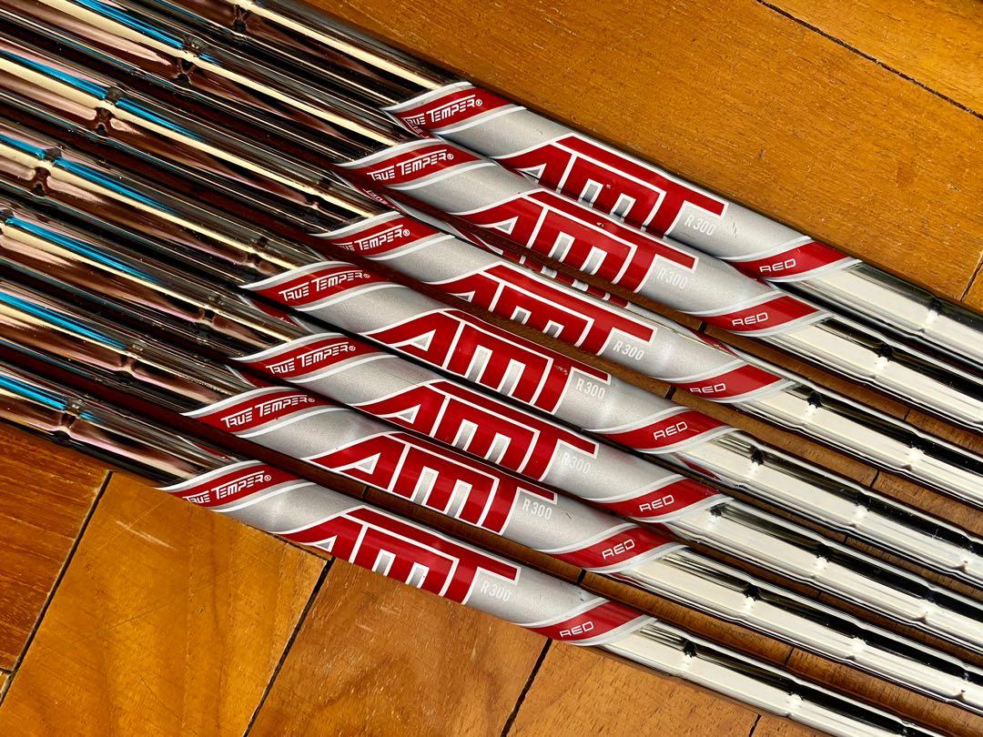 True Temper AMT RED R300 Golf Iron Shafts (4-P), Sports Equipment ...