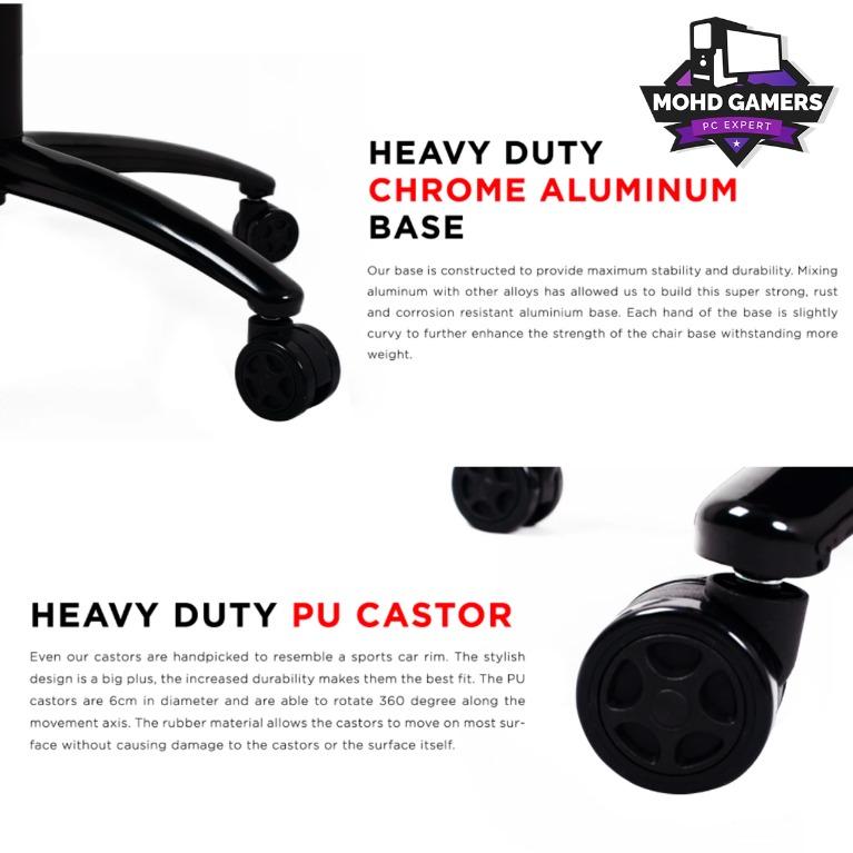 TT Racing Surge Gaming Chair, Furniture & Home Living, Furniture ...