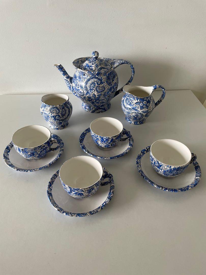 Vintage English Tea Set, Furniture & Home Living, Kitchenware ...
