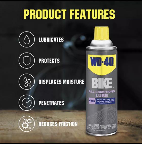 Bike Chain Lube WD-40 Specialist®, Sports Equipment, Bicycles & Parts ...