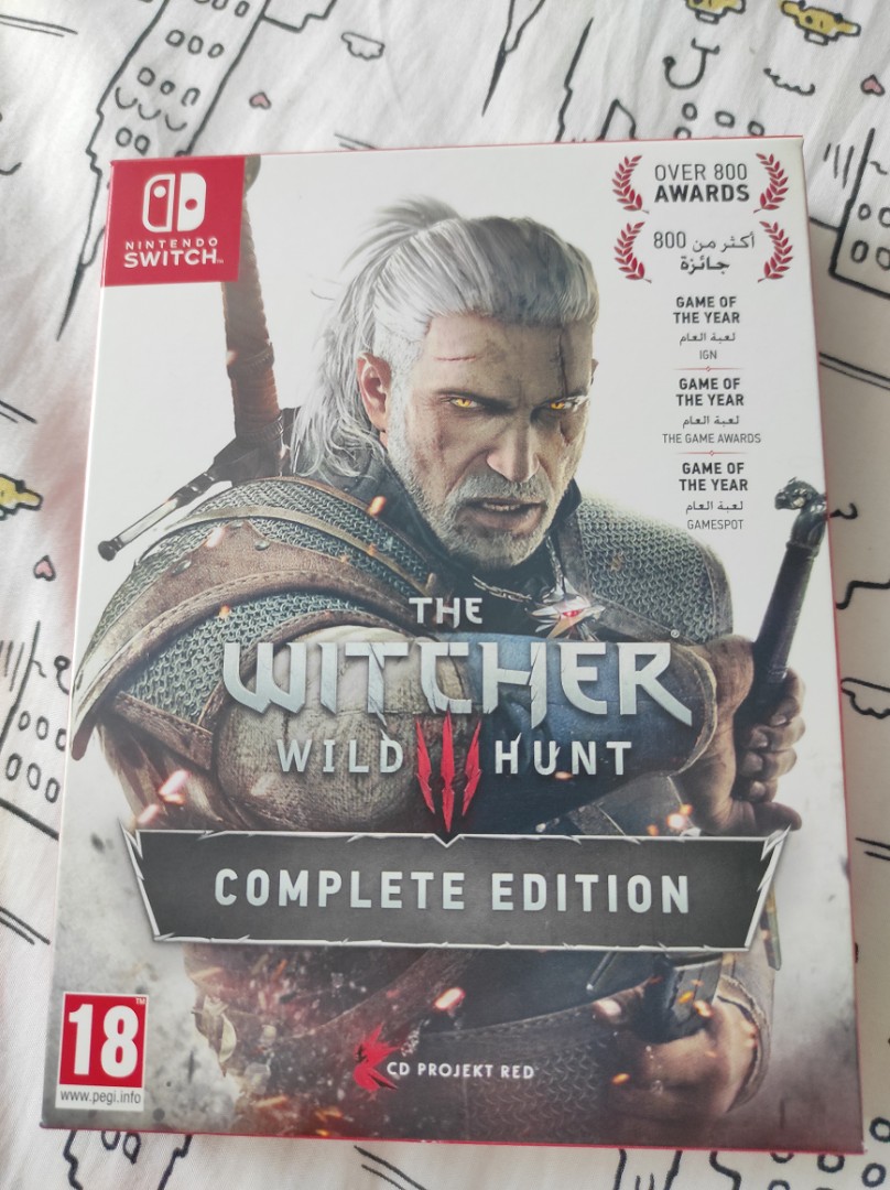 Witcher 3 - Complete Edition (collectors edition), Video Gaming, Video ...