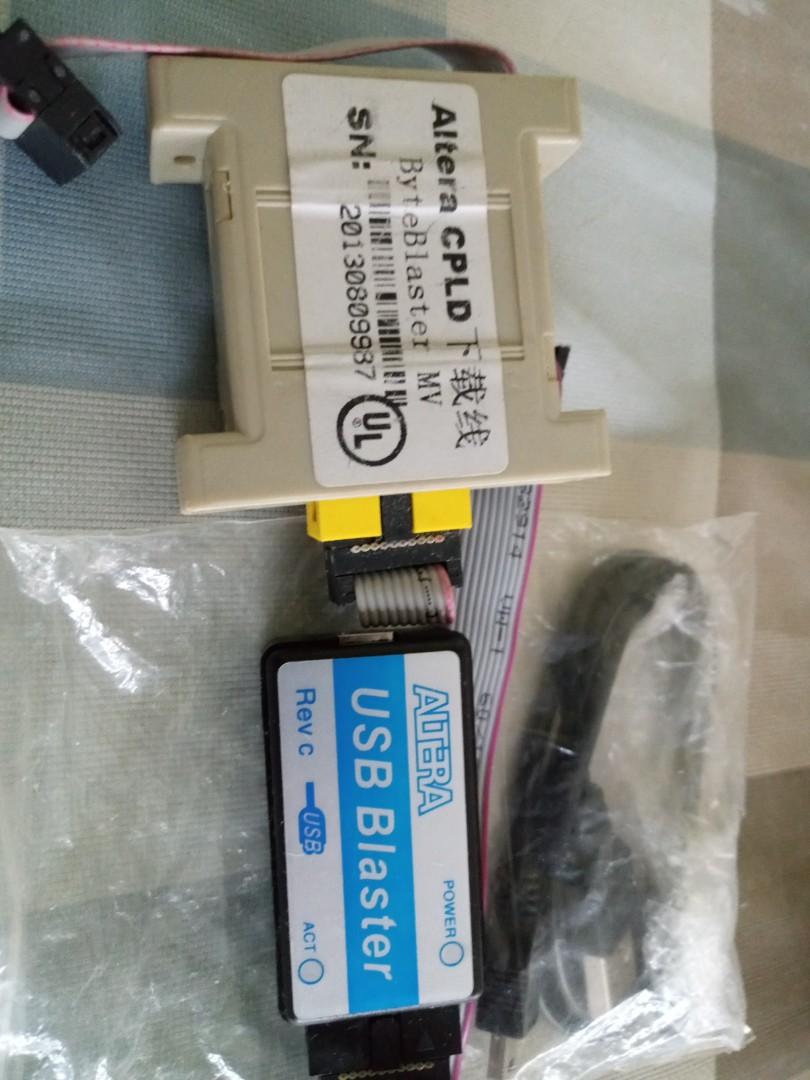0USB Blaster (ALTERA CPLD / FPGA download cable) + Altera CPLD ...
