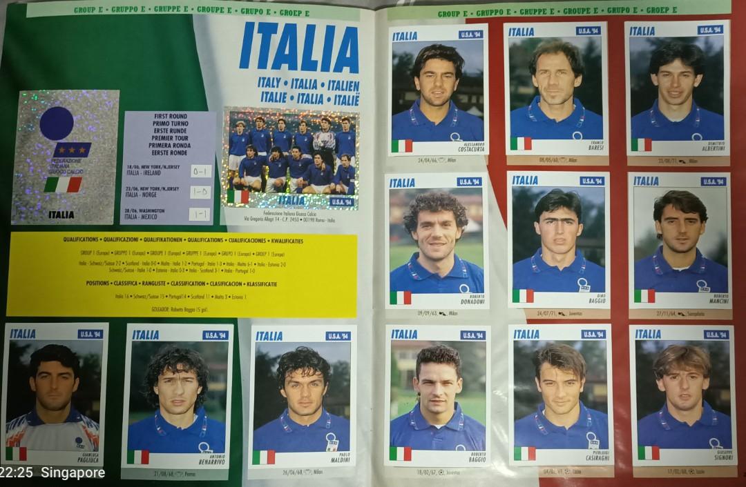 1994 World Cup Sticker Album, Hobbies & Toys, Memorabilia ...