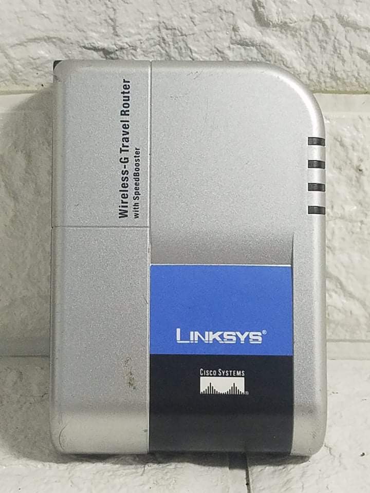 34. Linksys WTR54GS EU wireless-G travel Router with speed booster, Mobile Phones & Gadgets ...