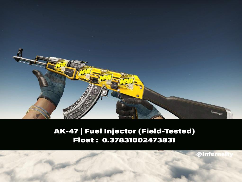 AK-47 Fuel Injector FT CSGO SKINS KNIVES, Video Gaming, Gaming ...