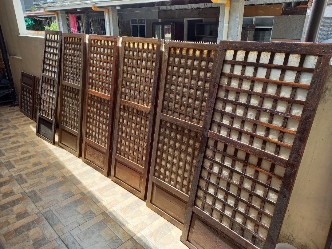 Antique / Vintage Capiz Windows, Furniture & Home Living, Home Decor ...