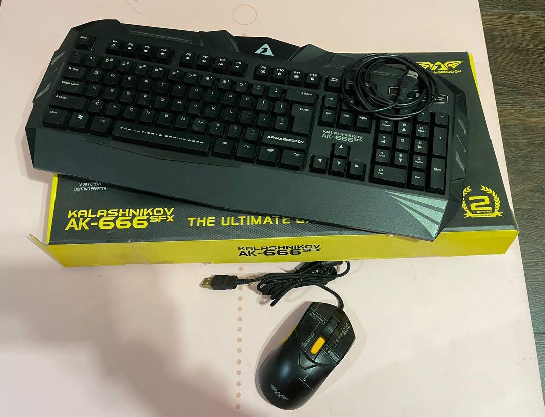 Armageddon keyboard and mouse, Computers & Tech, Parts & Accessories ...