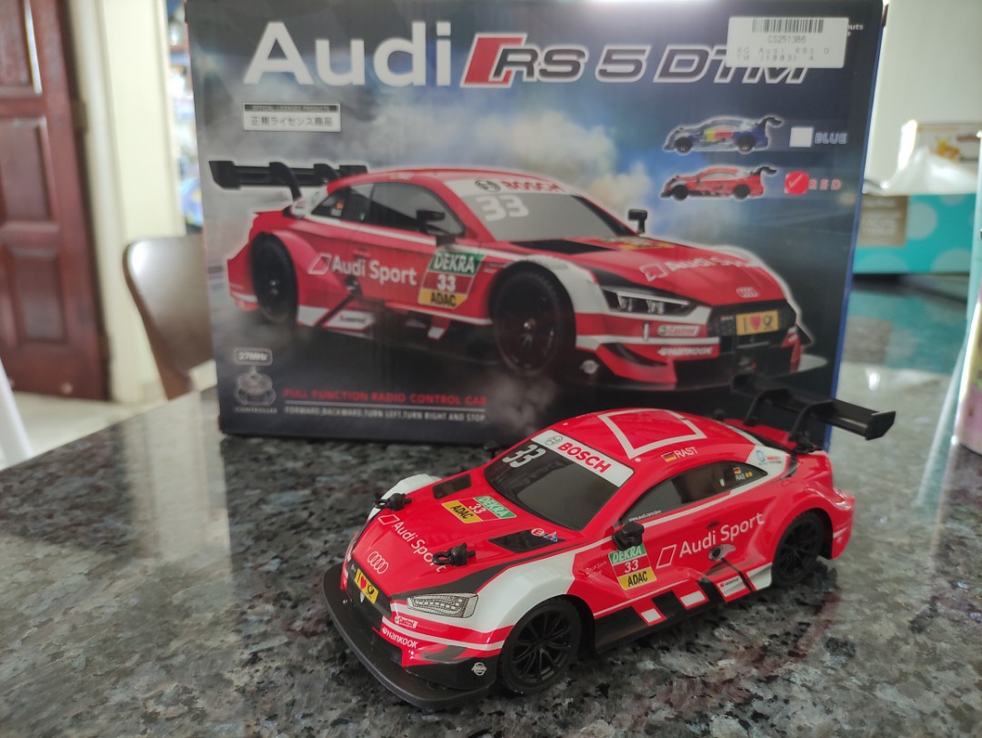 Audi rs5 dtm rc remote control toy sports car, Hobbies & Toys, Toys ...