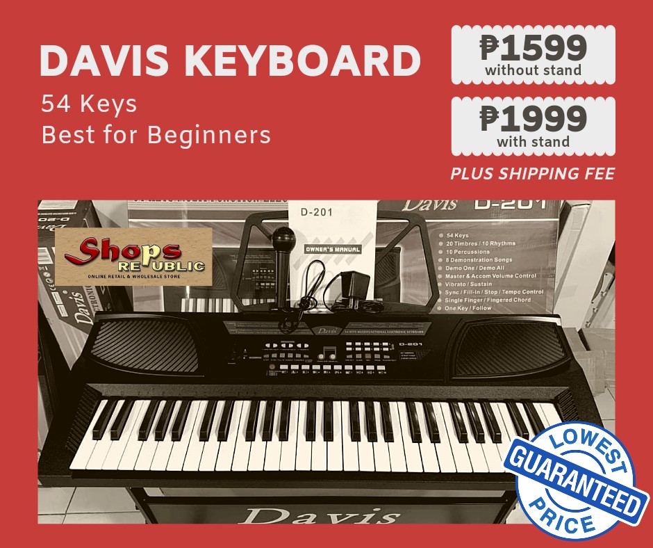 Brand New Davis Keyboard Piano, Announcements on Carousell