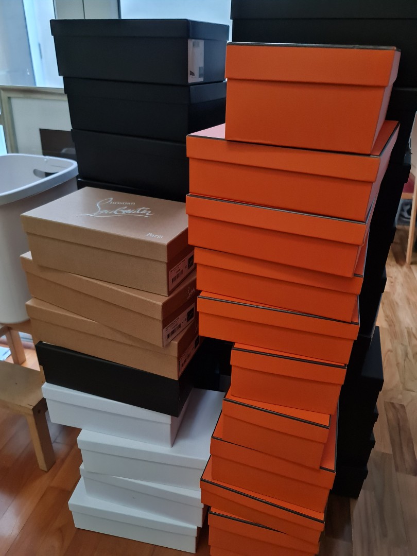 Branded shoe boxes for sale, Women's Fashion, Footwear, Shoe inserts on ...