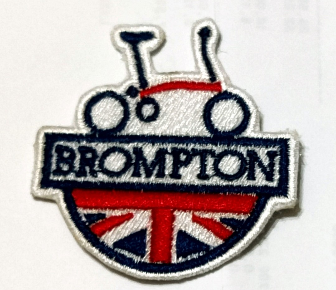 Brompton patch Iron-on, Sports Equipment, Bicycles & Parts, Parts ...